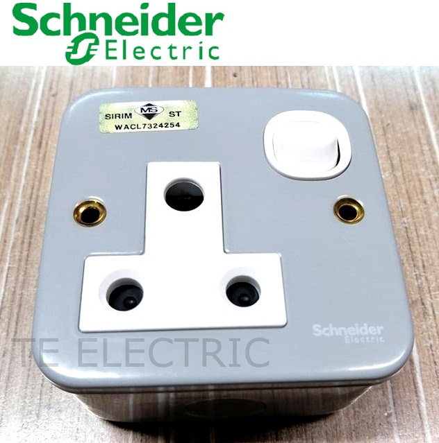 SCHNEIDER CLIPSAL METAL CLAD 13A / 2 X 13A / 15A / 1GANG / 2GANG ... SCHNEIDER CLIPSAL METAL CLAD 13A / 2 X 13A / 15A / 1GANG / 2GANG ...