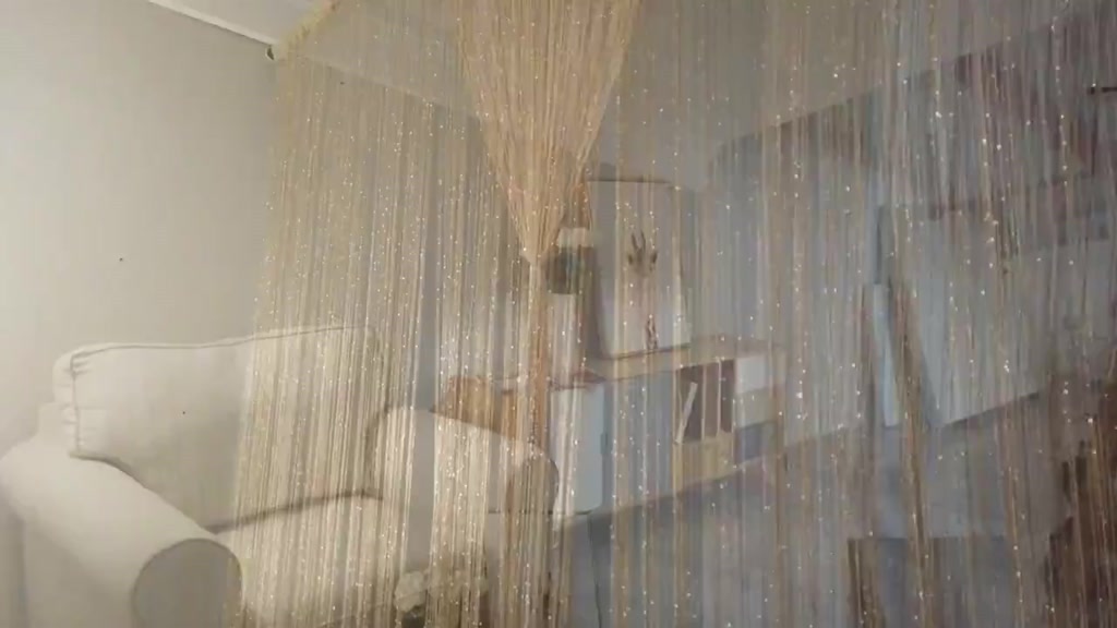 𝗧𝗥𝗜𝗠𝗠𝗔𝗕𝗟𝗘 》200cm x 100cm Window String Curtain Line Curtains Room Door ...