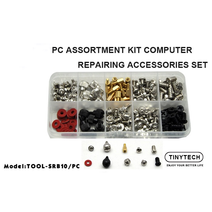 TINYTECH MOTHERBOARD HARDDISK SCREWS PC ASSORTMENT KIT COMPUTER ...