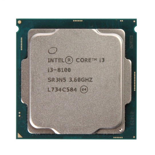 Intel Core i3 8100 CPU (3.60GHz, 6M, 4 Cores 4 Threads) | Shopee Malaysia