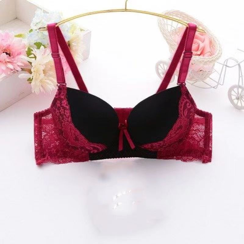 [One-piece Suit Optional] Lace Push-up Lace Women's Bra Set | Shopee ...