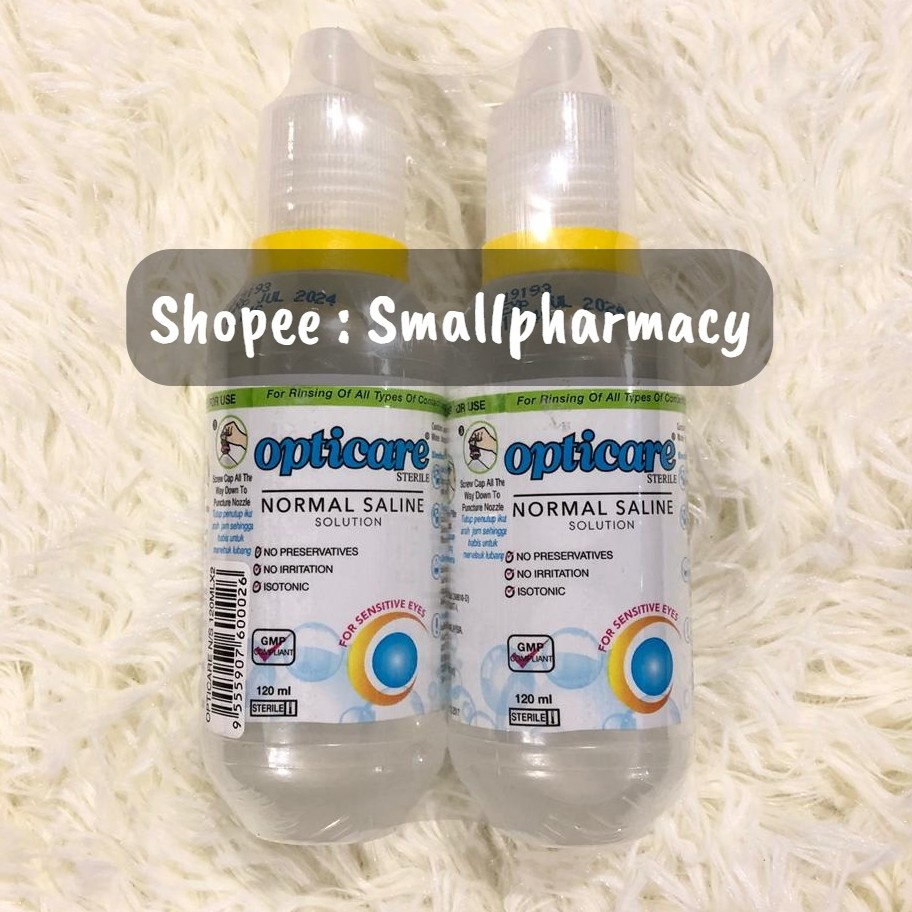 Opticare Normal Saline 120ml | Shopee Malaysia