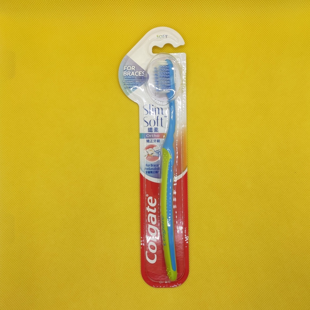 Colgate Orthodontic Slim Soft Ortho Toothbrush for Braces | Shopee Malaysia