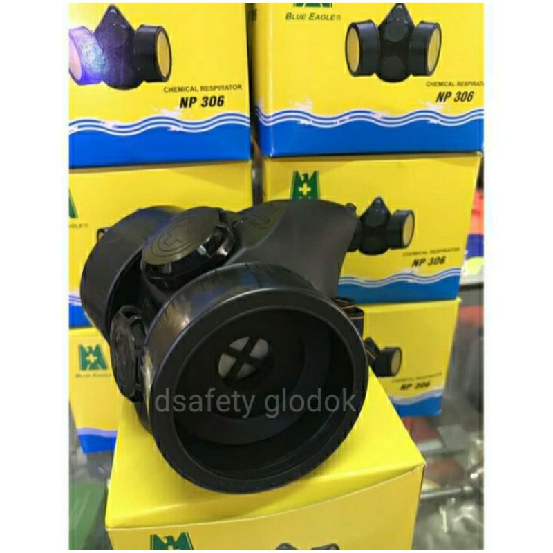 Np 306 Blue Eagle Original Respirator Mask | Shopee Malaysia