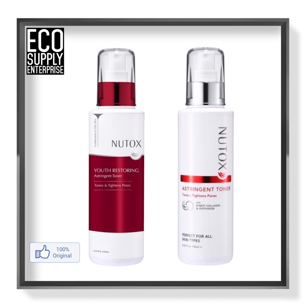 NUTOX Youth Restoring Astringent Toner 125ml (Combination to Oily Skin ...
