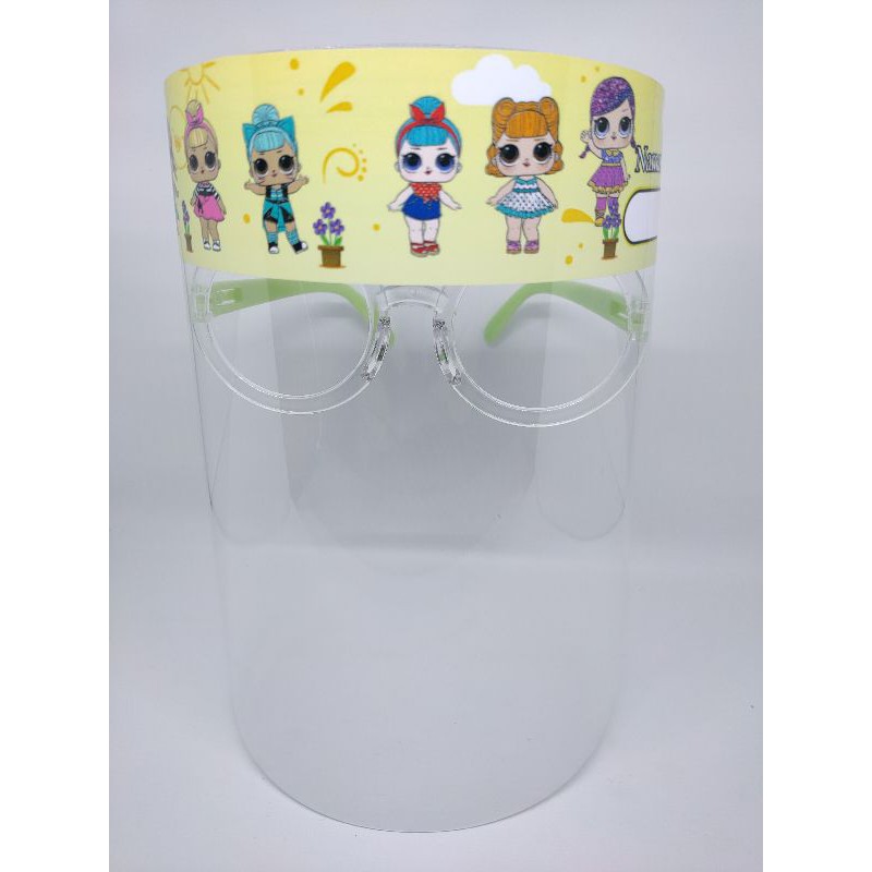 Children's FACE SHIELD LOL CHARACTER | Shopee Malaysia