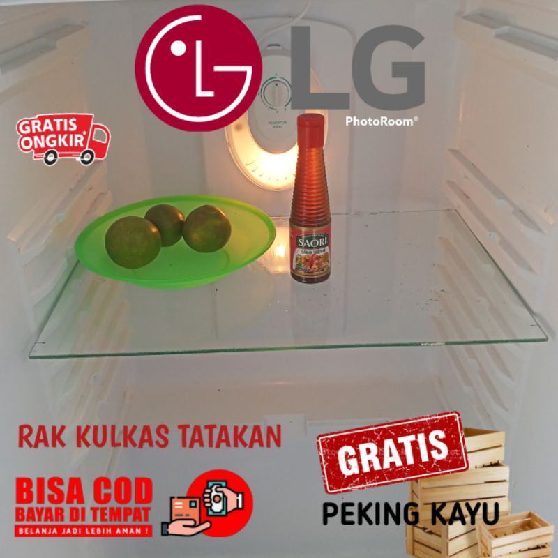 LG REFRIGERATOR RACK WITH REGULAR GLASS WITHOUT 1 DOOR AND 2 DOOR ...