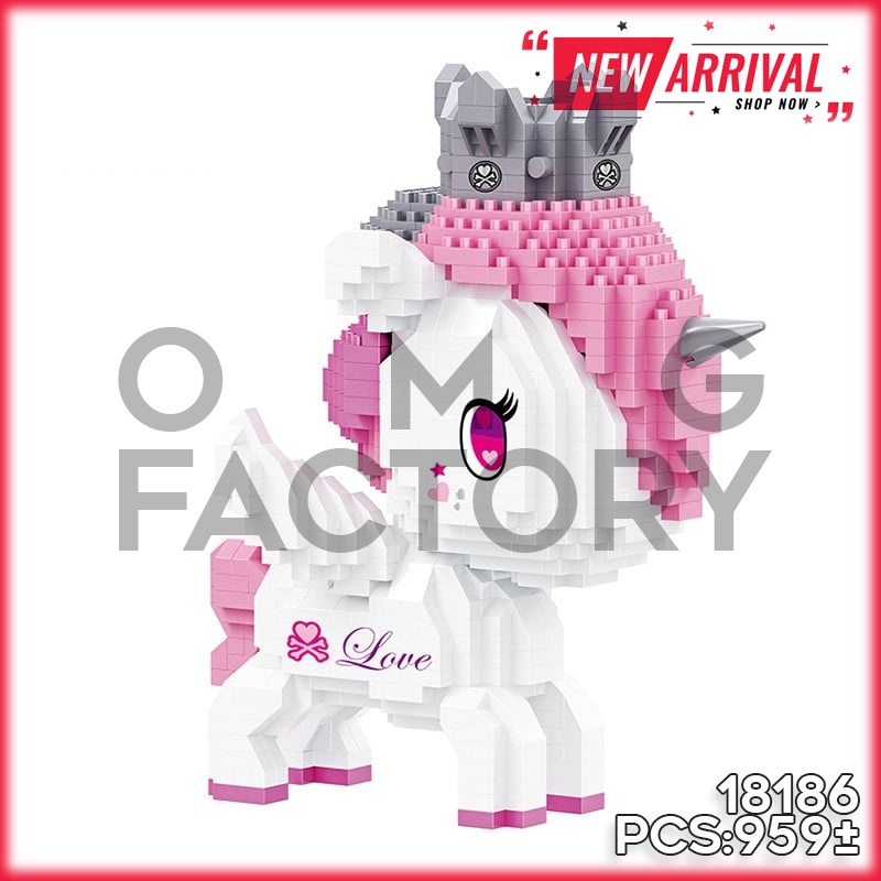 💥💥Tokidoki Unicorno💥💥Nano Blocks Cute Unicorn Valentino Hanako Stellina ...