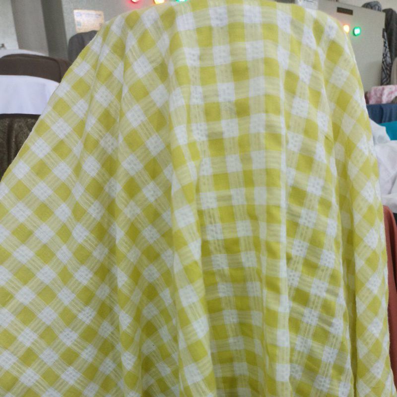 KATUN Paris crinkle Cotton Fabric (1 meter Price) | Shopee Malaysia