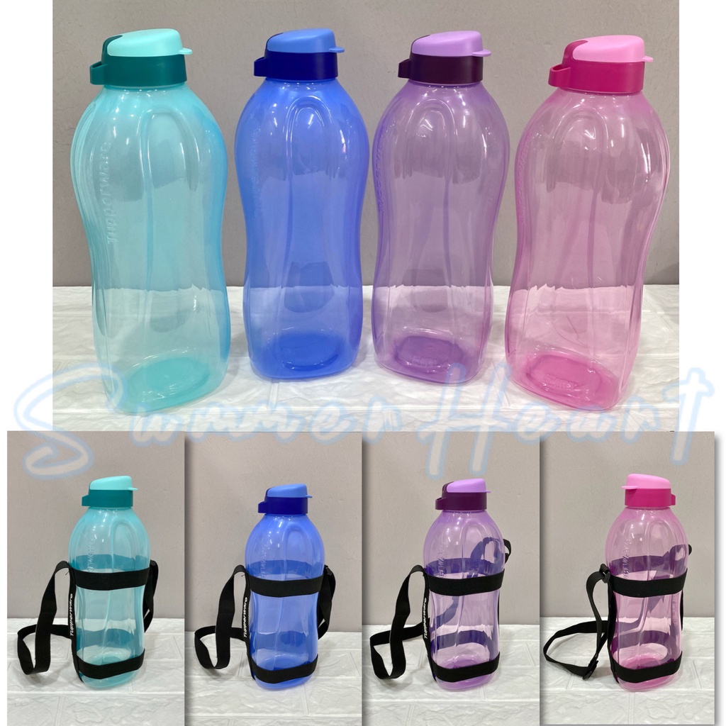 Tupperware Giant Eco Bottle 2L Flip Top (With Strap/Bottle Only) -1PC | Shopee Malaysia