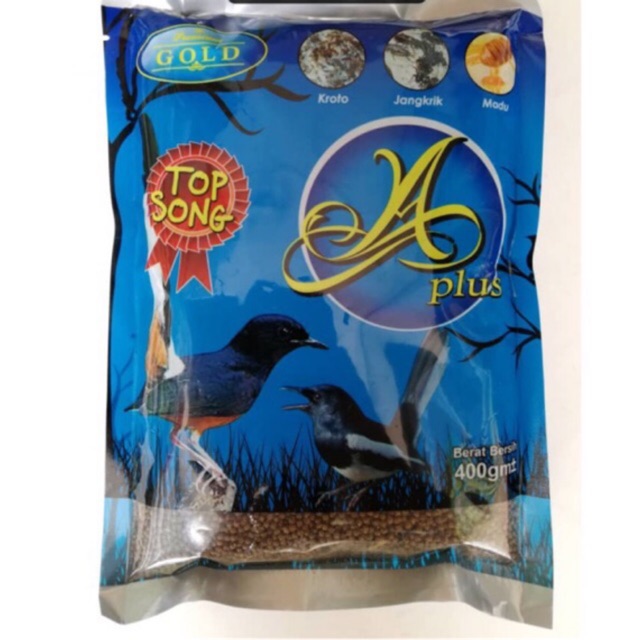 Dedak burung A plus 400g / A plus premium gold bird food 400g | Shopee ...