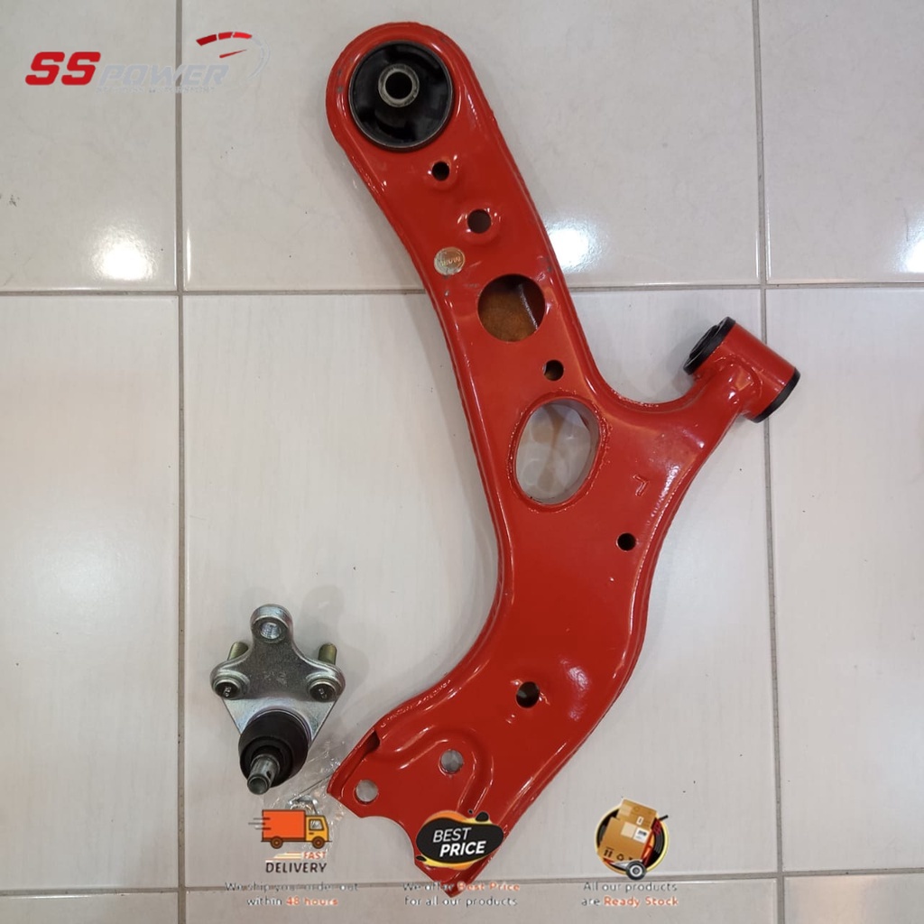 MARS HEAVY DUTY LOWER ARM & BALL JOINT FRONT - TOYOTA ESTIMA ACR50 2006-2018 / VELLFIRE ALPHARD ...