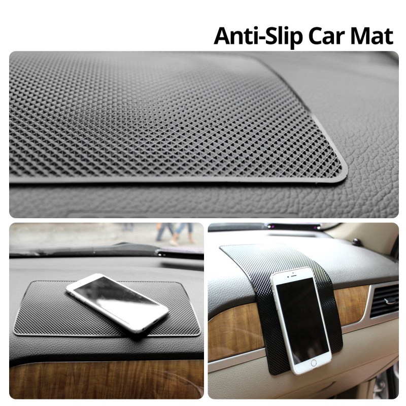 【Ready Stock】1 pcs Car Anti-Slip Dashboard Sticky Pad Non-Slip Mat Pad ...