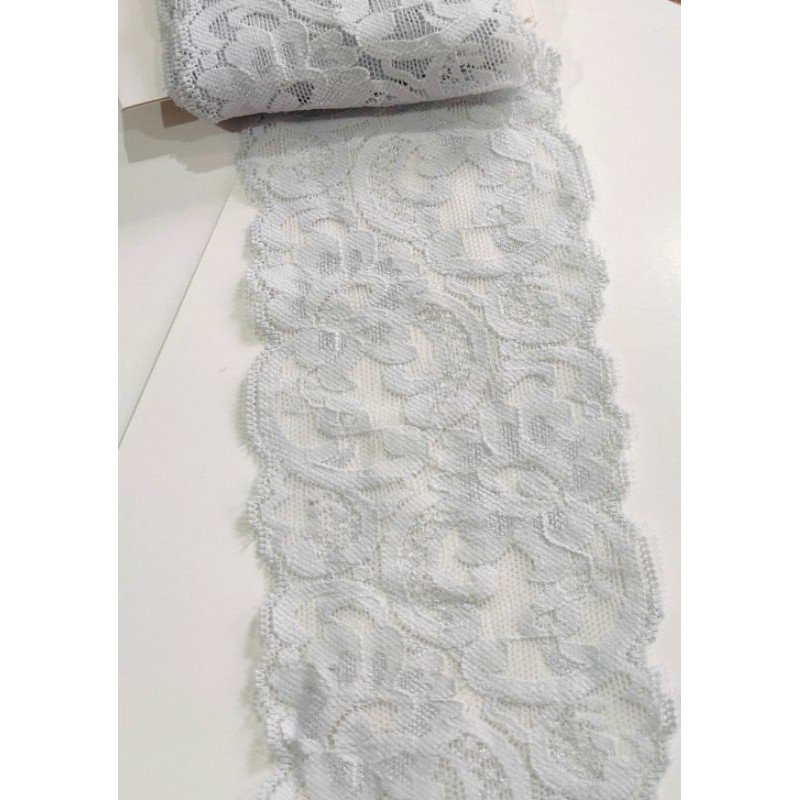 Elastic Lace - light grey | Shopee Malaysia