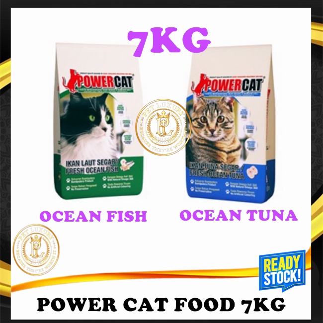 Power Cat Ocean Fish / Ocean Tuna (Cat Food) 6.5KG | Shopee Malaysia