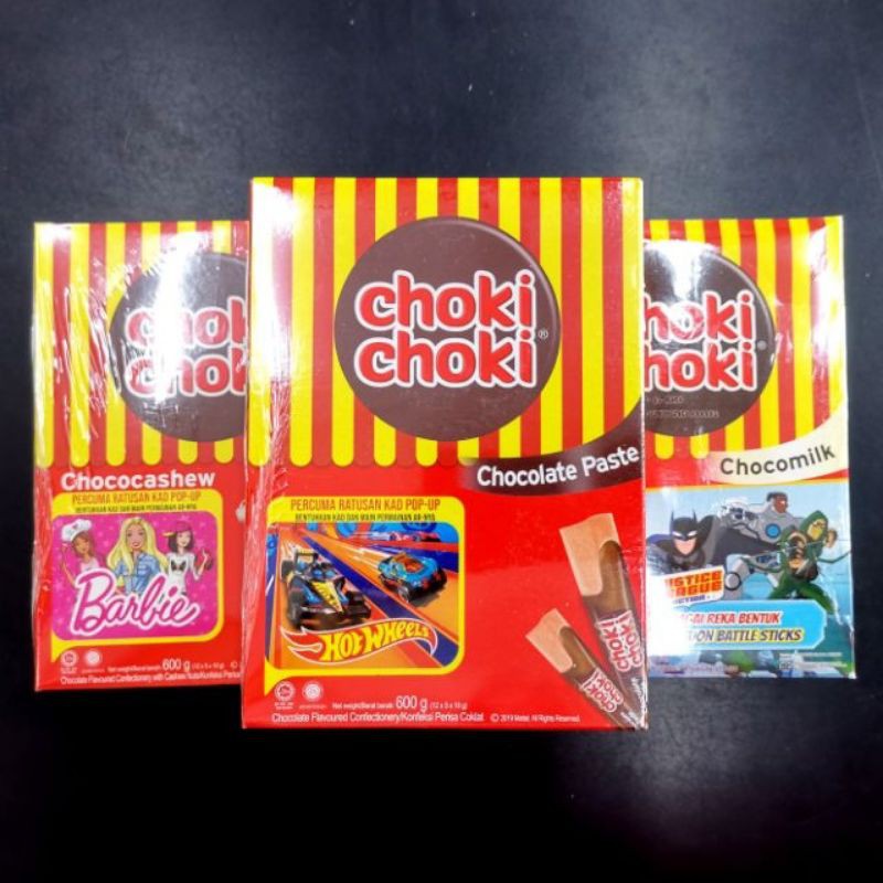 Choki Choki Milk / Chocolate 60 Sticks | Shopee Malaysia