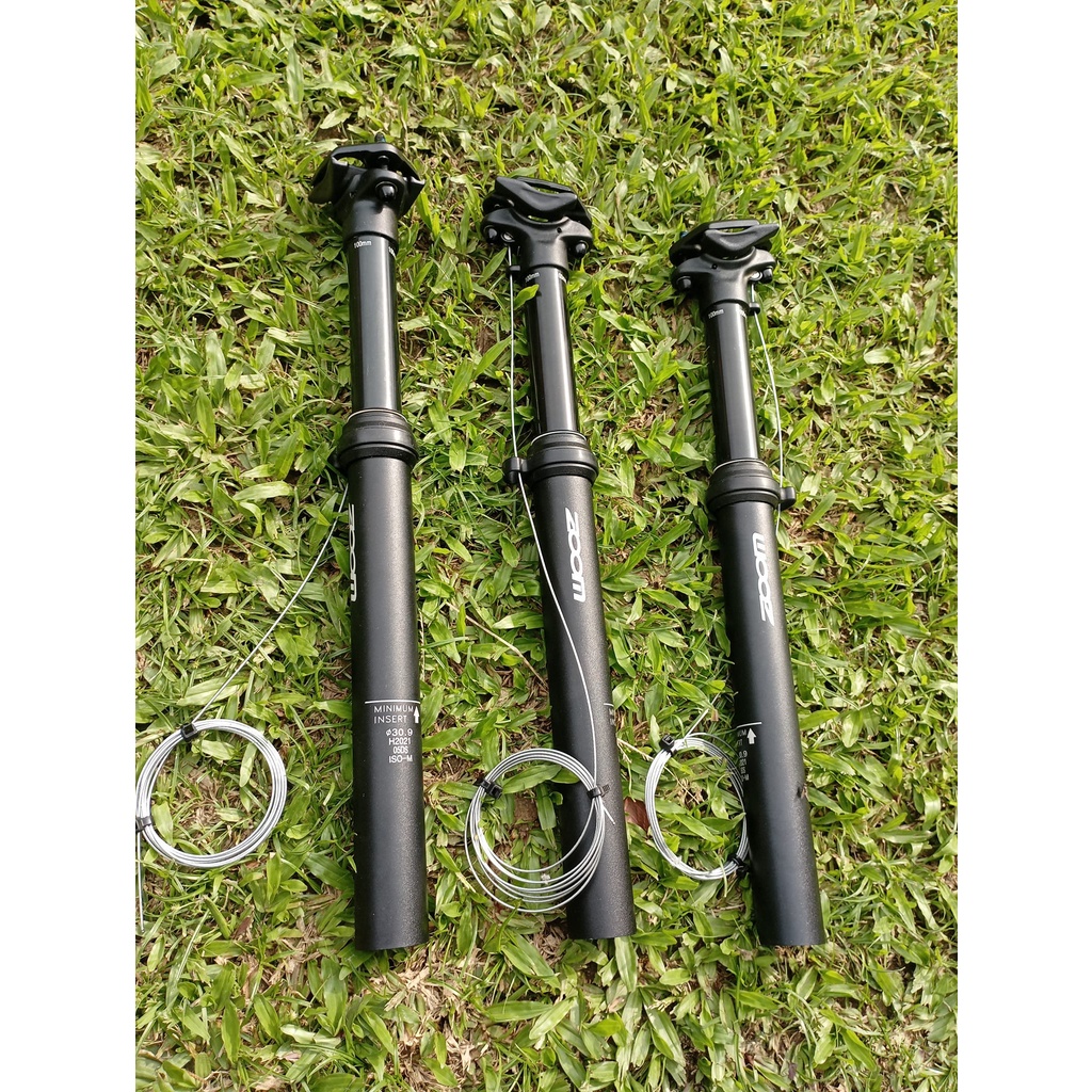 Zoom Dropper Seatpost Height Adjustable MTB External Routing 100MM ...