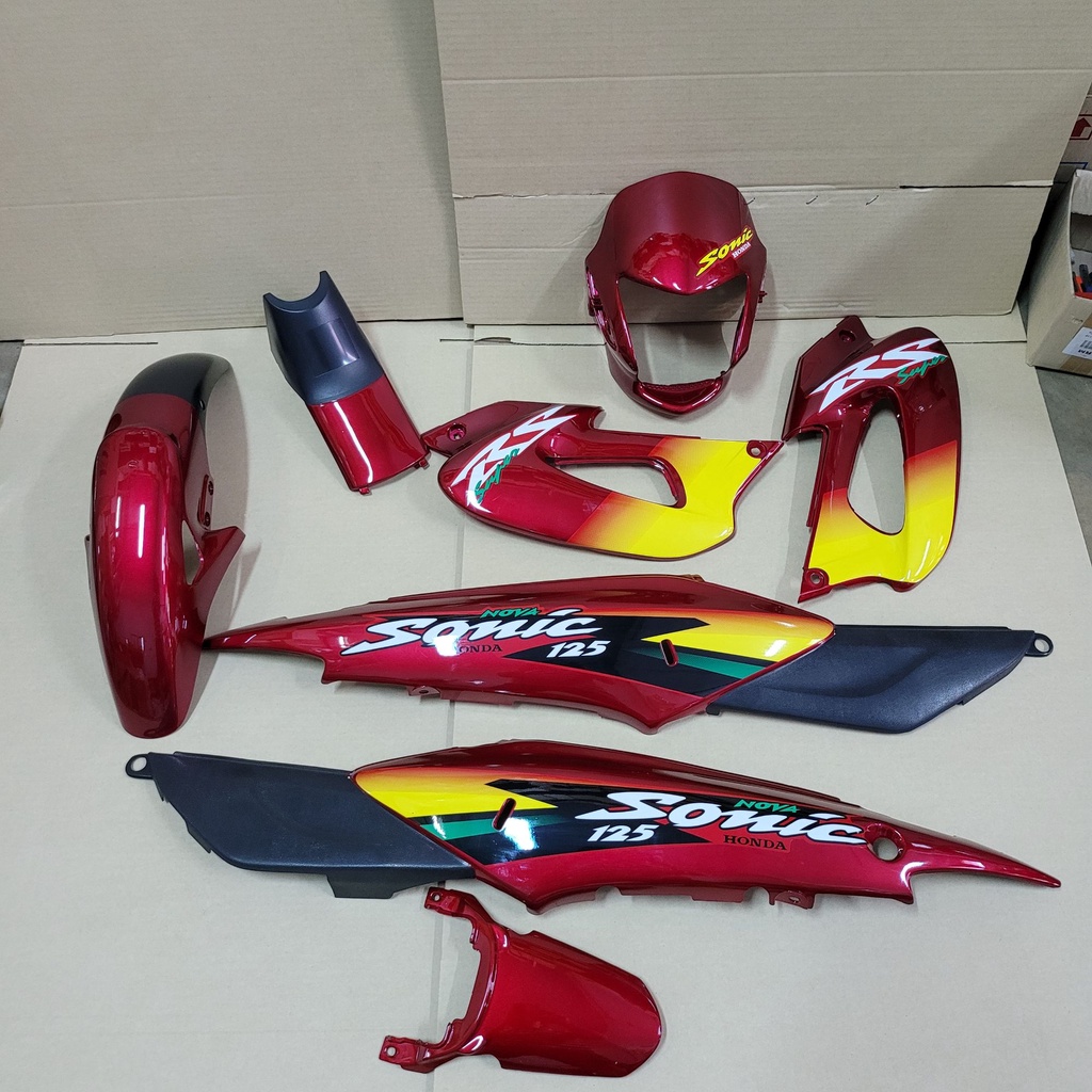 First Generation sonic Paint Set Red Glass Ready To Pattern max 2000 Of ...