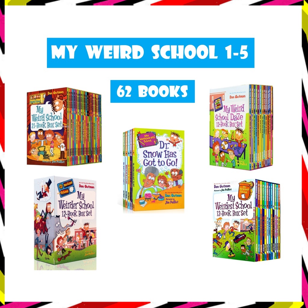 【My Weird School】 【62 books】 1-5 set books collection Geronimo Stilton ...