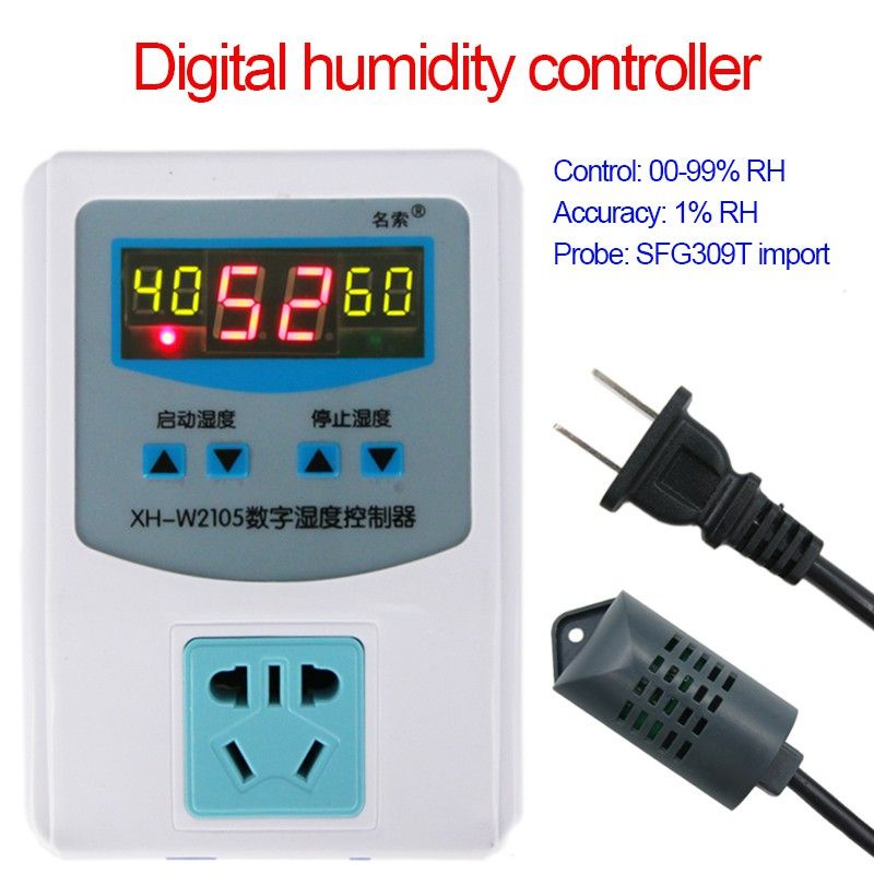 XH-W2105 digital humidity controller humidification 0.1 high precision ...