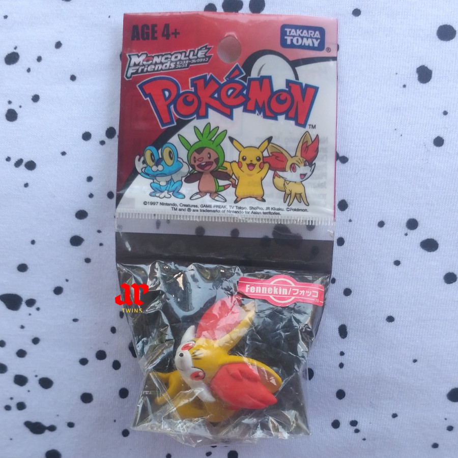 Pokemon Figure Takara Tomy "Fennekin" Moncolle Friends | Shopee Malaysia