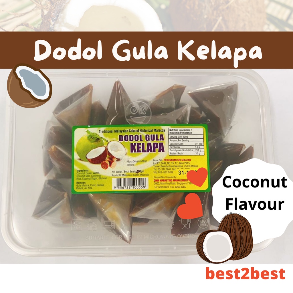 Melaka Kuih Dodol Traditional / Dodol Durian / Coconut Dodol Kelapa ...