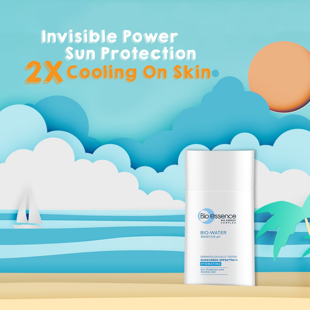 Bio-essence Bio-Water Hydrating Sunscreen SPF50+ PA++ (40ml) | Shopee ...