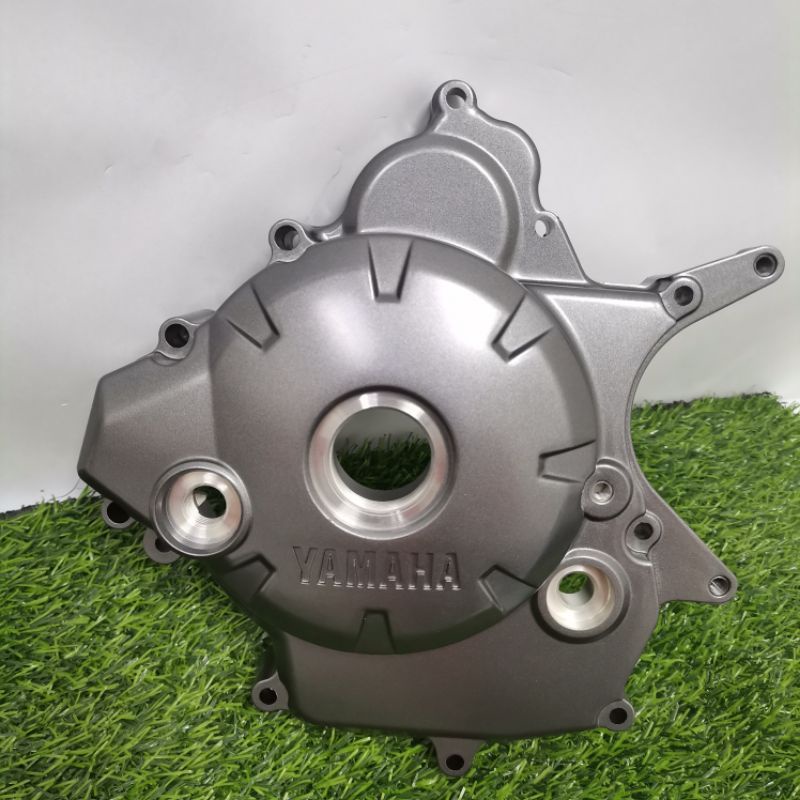 LC135 ES SPARK135 4SPEED HAND CLUTCH ENGINE COVER SILVER MAGNET LH RH ...
