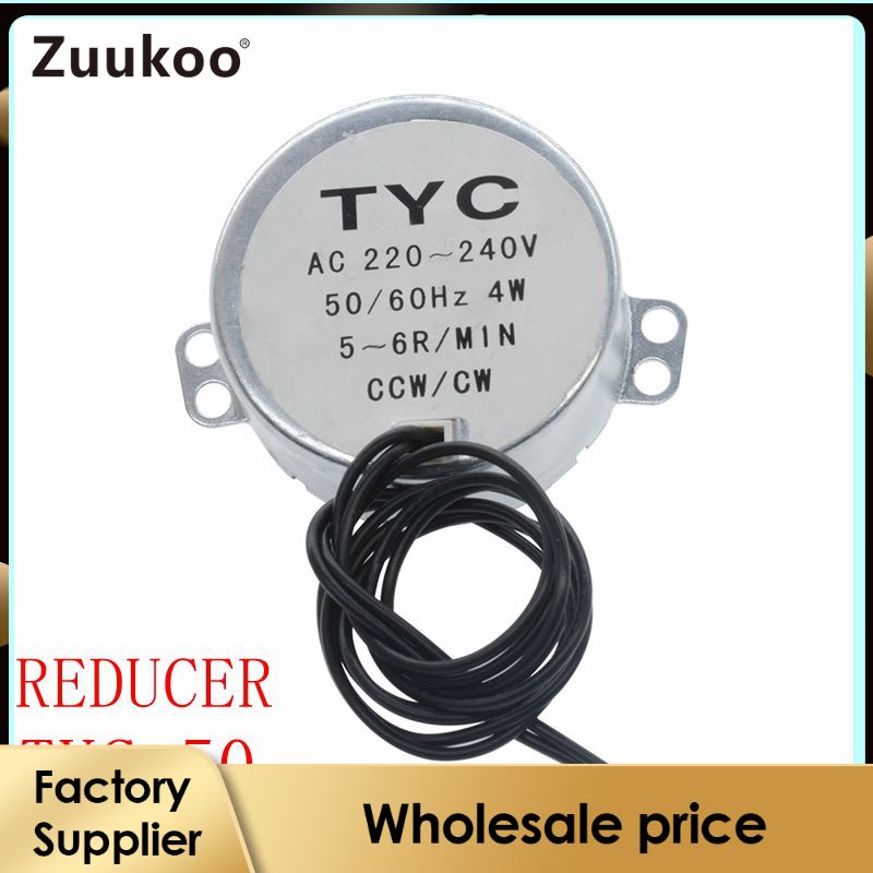 TYC-50 AC 220-240V 50/60Hz Synchronous Motor 5-6RPM Robust Torque 4W CW ...