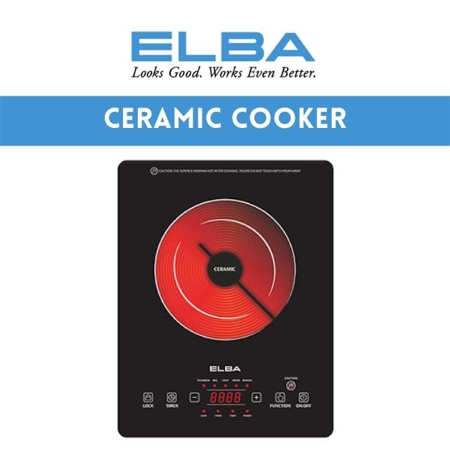 Elba 200W Ceramic Cooker [ECC-J2015(BK)] | Shopee Malaysia