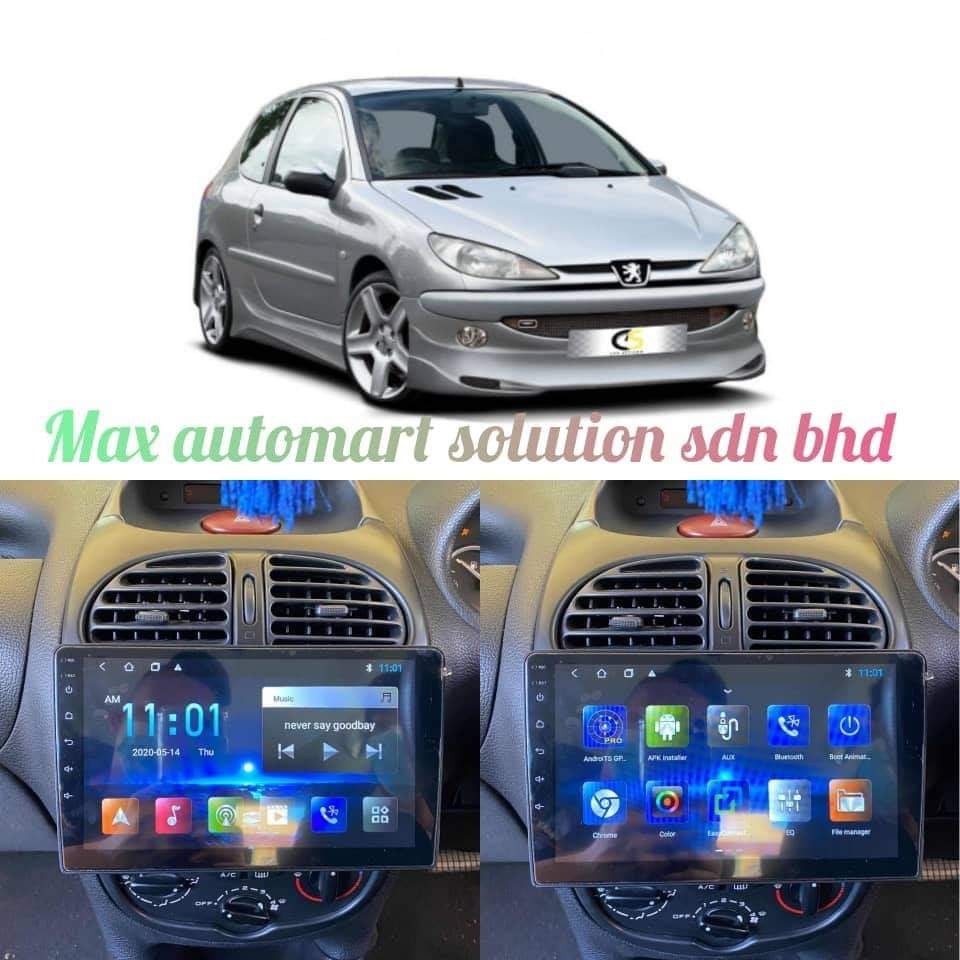 Peugeot 206 / 207 1998-2006 Upgrade 9* T3L Android player + casing + socket | Shopee Malaysia