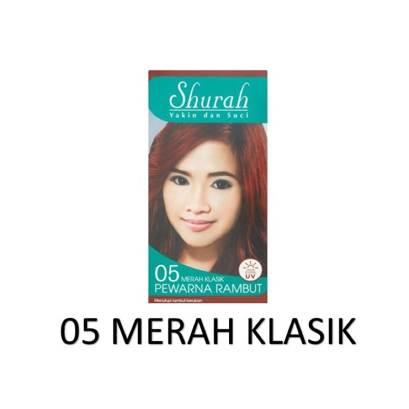 Shurah Pewarna Rambut / Hair Color / Pewarna Rambut Asli / Natural ...