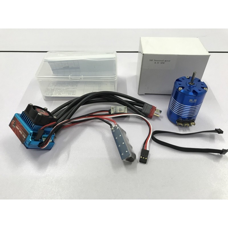 GS Hobby-Pro 120a Brushless Sensored Esc With Sensored Motor Combo Set ...