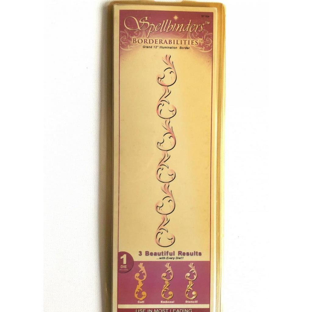 Spellbinders Borderabilities Grand Dies 12" Illumination Border Dies ...