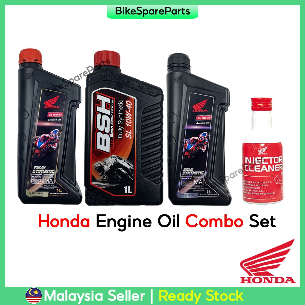 Boon Siew Honda BSH Fully Synthetic Engine Oil 4T RS150R DASH RS150 10W ...