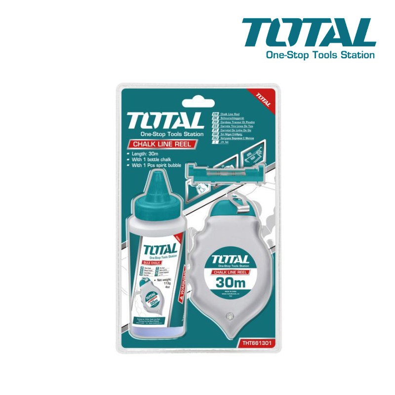 TOTAL Chalk Line Reel 30M | Shopee Malaysia