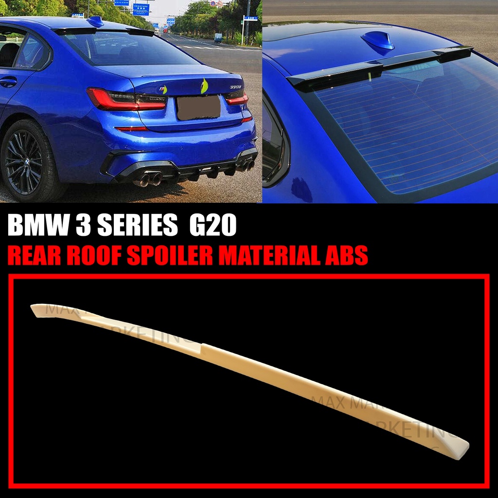 BMW 3 SERIES G20 ROOF SPOILER M PERFORMANCE TRUNK SPOILER BMW G20 ABS ...