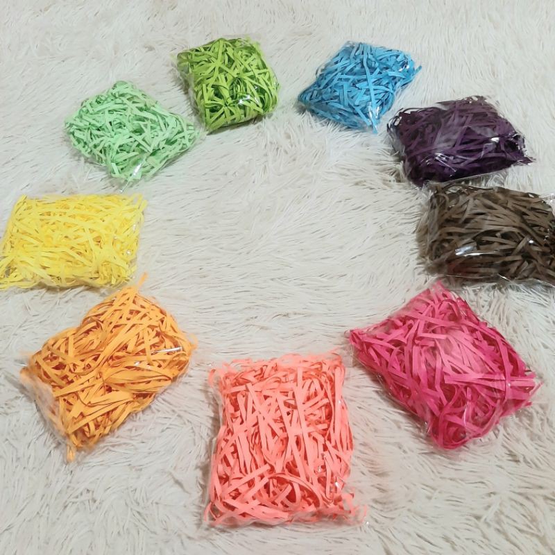 10g shredded paper kertas koyak sarang burung giftbox doorgift | Shopee ...