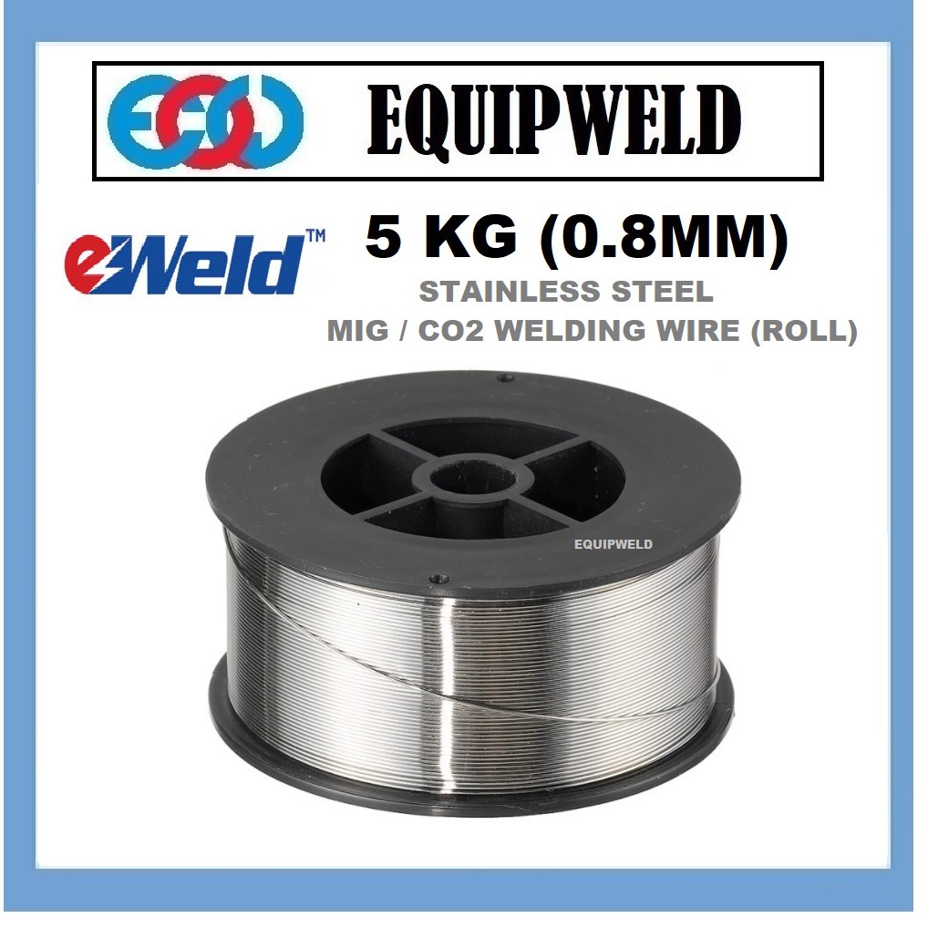 POWERWELD 5KG X 0.8MM 308L STAINLESS STEEL MIG WIRE FOR WELDING ER308LSI (ROLL) | Shopee Malaysia