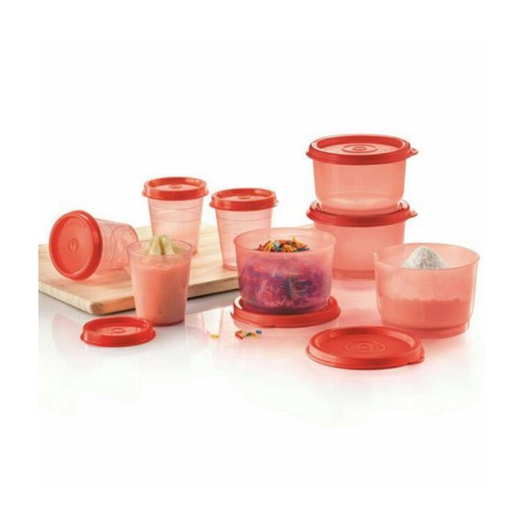TUPPERWARE FRIENDS COOKING SET (SNACK CUP + MIDGETS) | Shopee Malaysia