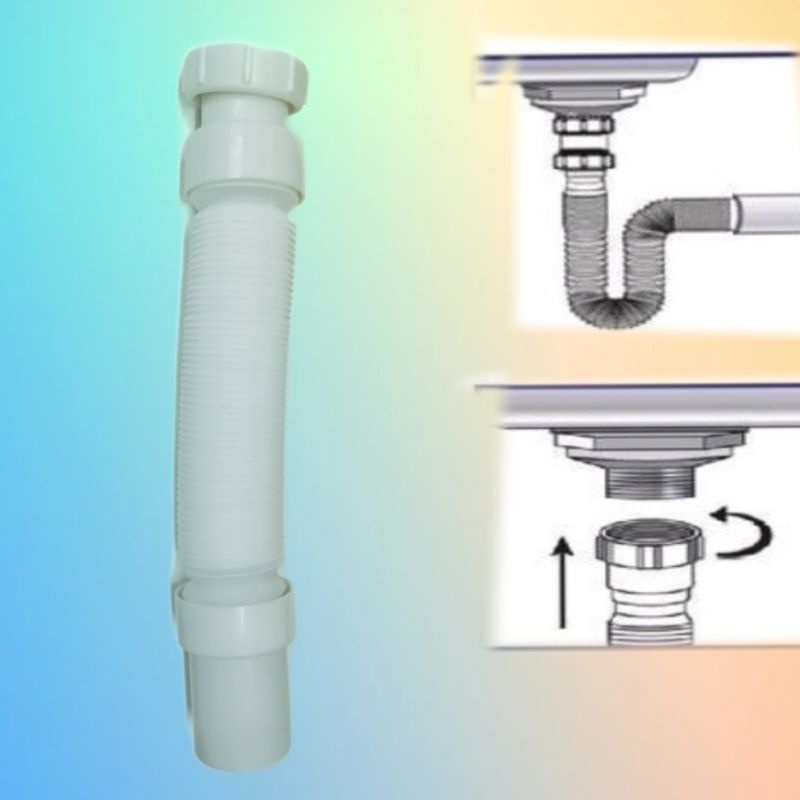Sink flexible hose 1 1/2" / Flexible Pipe sinki | Shopee Malaysia