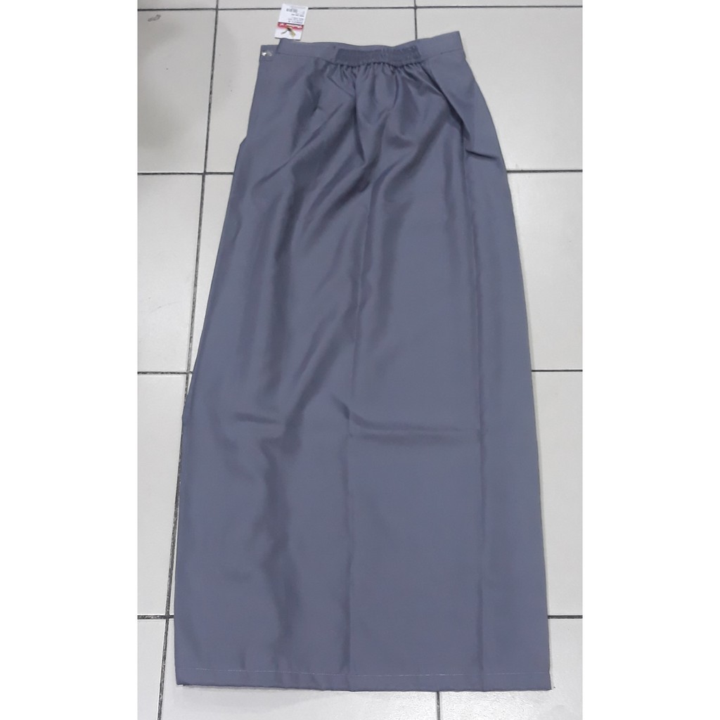 Falcon Kain Susun Sekolah Mendengah Kelabu Lipat/Susun Tepi Zip Tepi ...