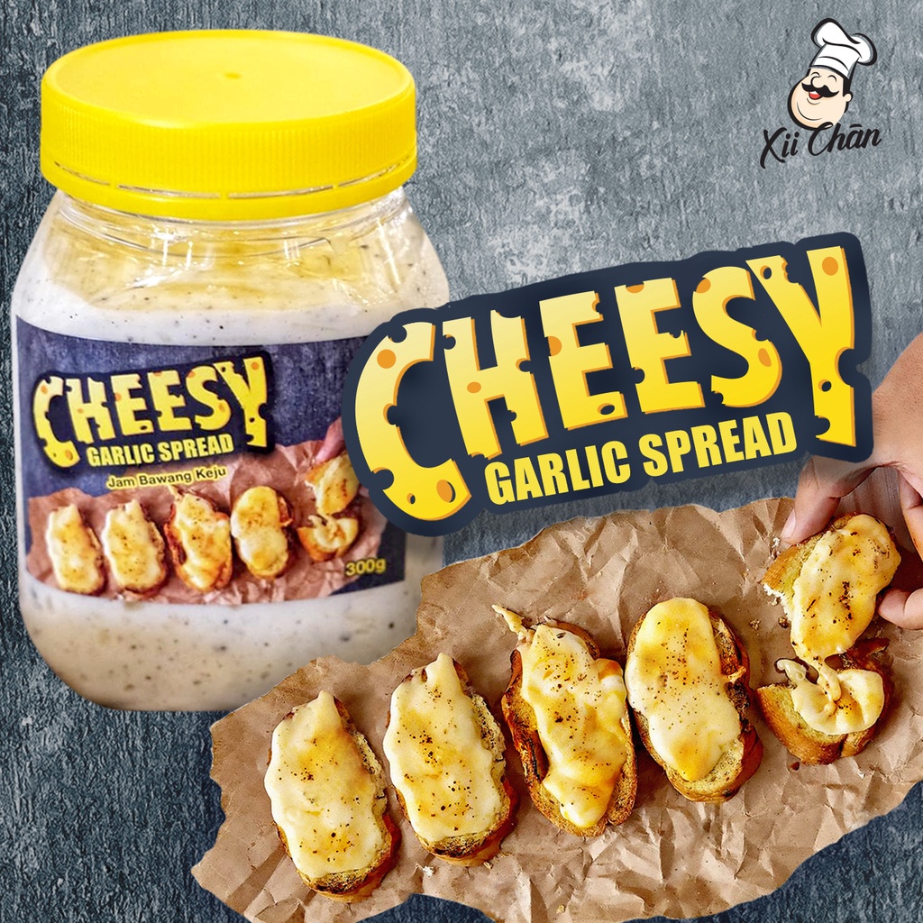 Cheesy Garlic Spread/Jam Bawang Keju [300g] Delicious and best seller # ...
