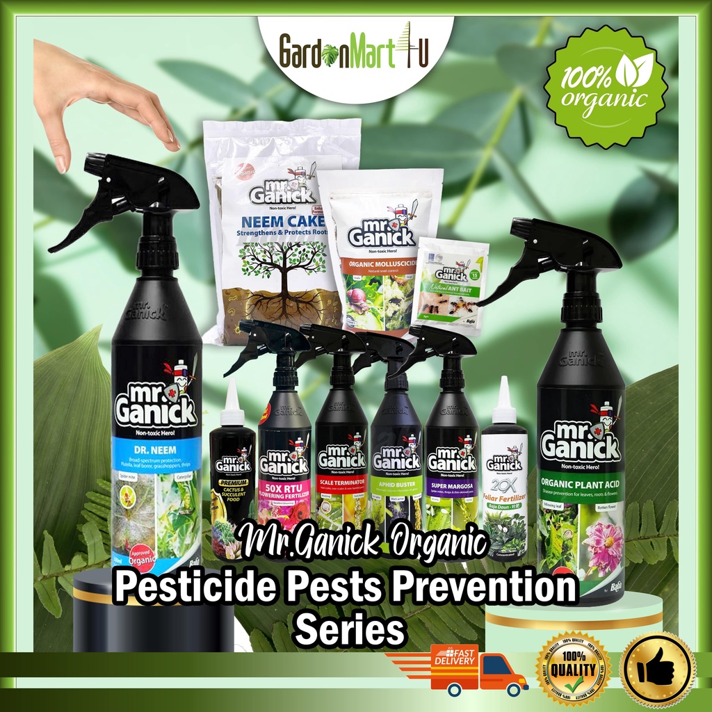 BABA Mr Ganick Dr. Neem Scale Terminator Super Margosa Racun Serangga ...