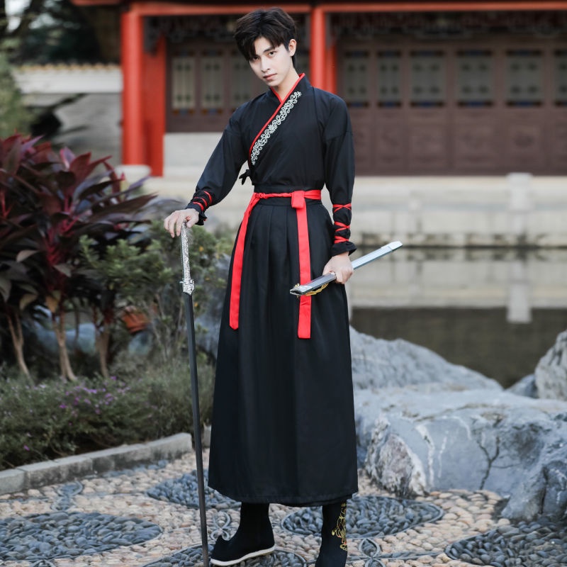 Hanfu Male Chinese Style Ancient Style Martial Arts Swordsman Handsome ...