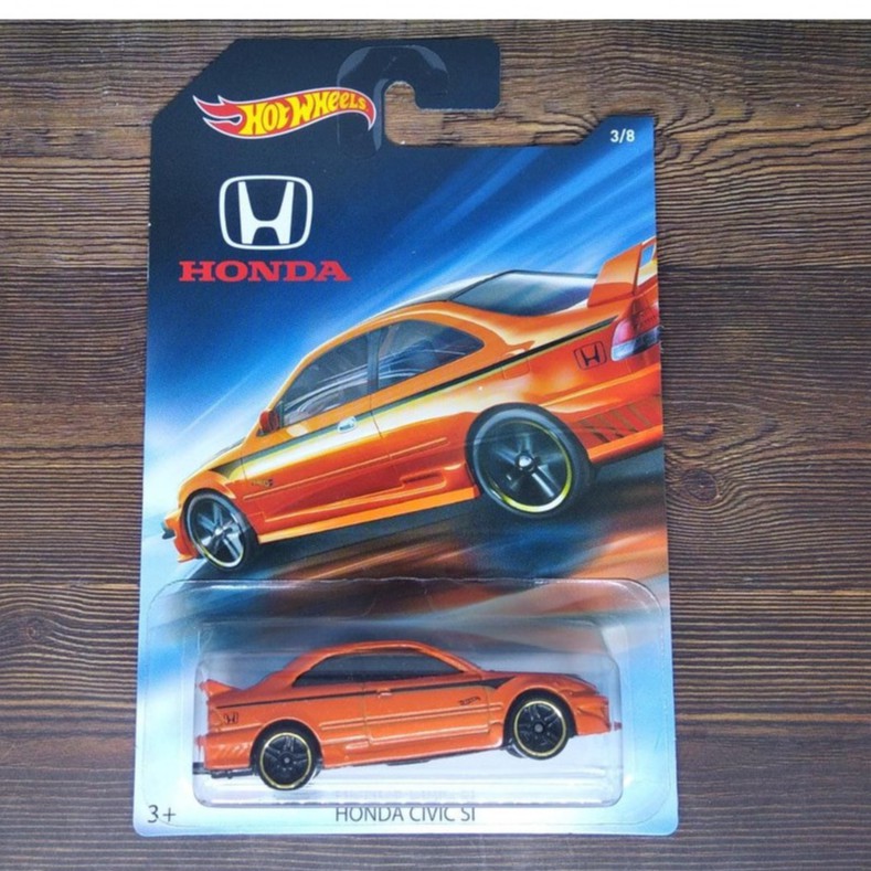 Hot Wheels Honda Series HW Honda Civic SI ORANGE Hotwheels Original ...