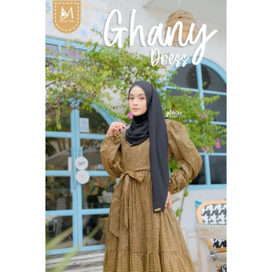 Ghany Dress by Manovclot/Casual Dress/Gamis Branded/Invitation Wear ...
