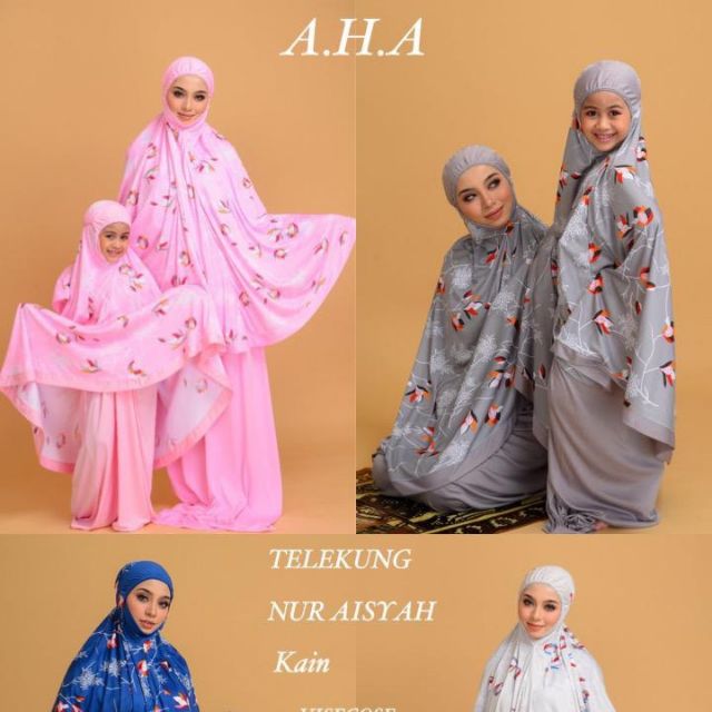 TELEKUNG SOLAT NUR AISYAG DEWASA DAN KANAK-KANAK | Shopee Malaysia
