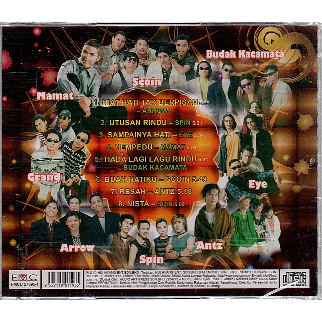 CD Pilihan Lagu-Lagu Terunggul Eddie Hamid - Lagi Lentok! Vol.1 & 2 ...