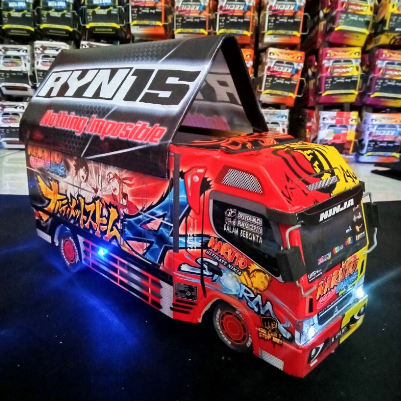 One-c15 - Miniature Diecast Toy NARUTO Ultimate Ninja Truck Size P30 ...